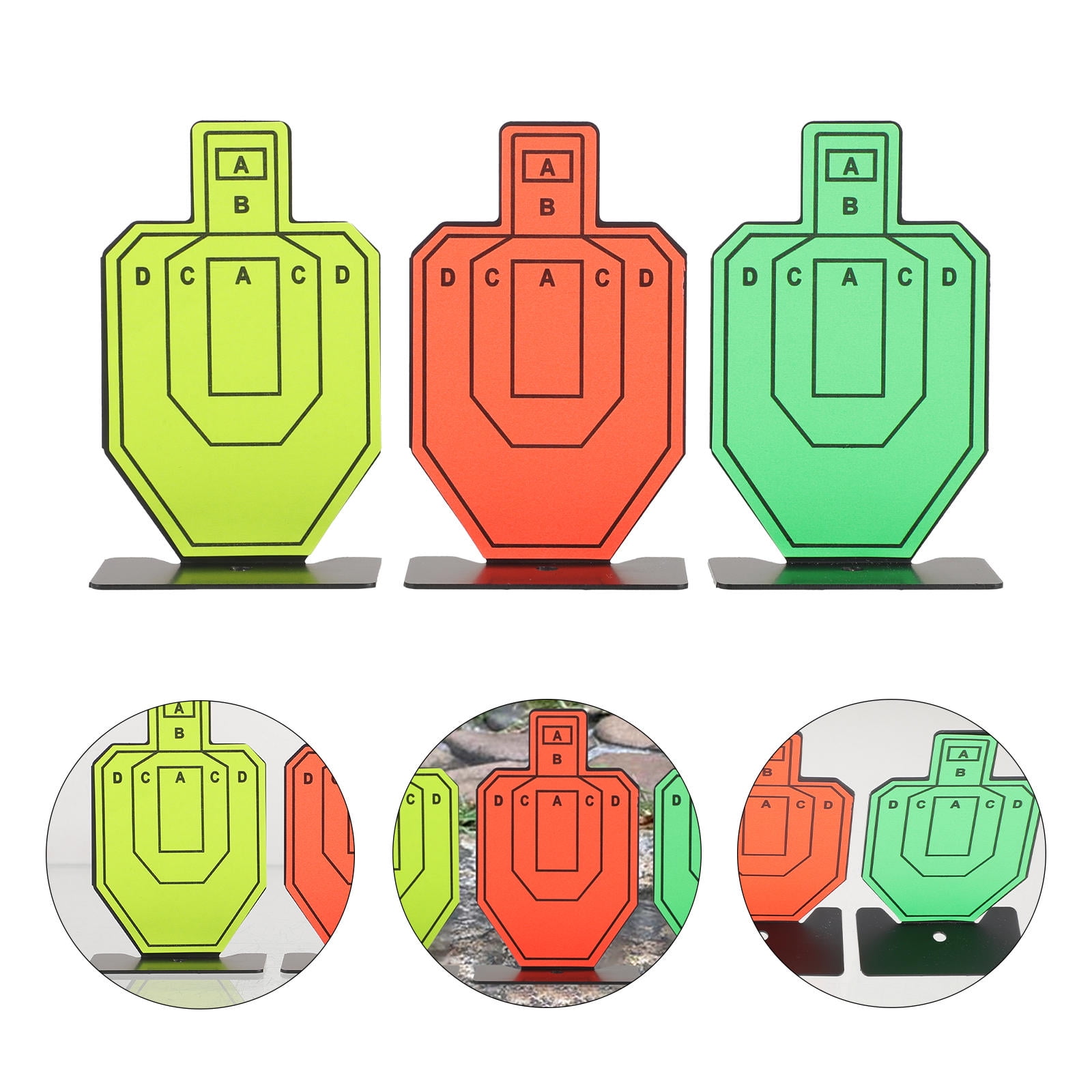 WRISTBIQUE 3Pack Interesting Dartboard Dart Boards Square Polygonal ...