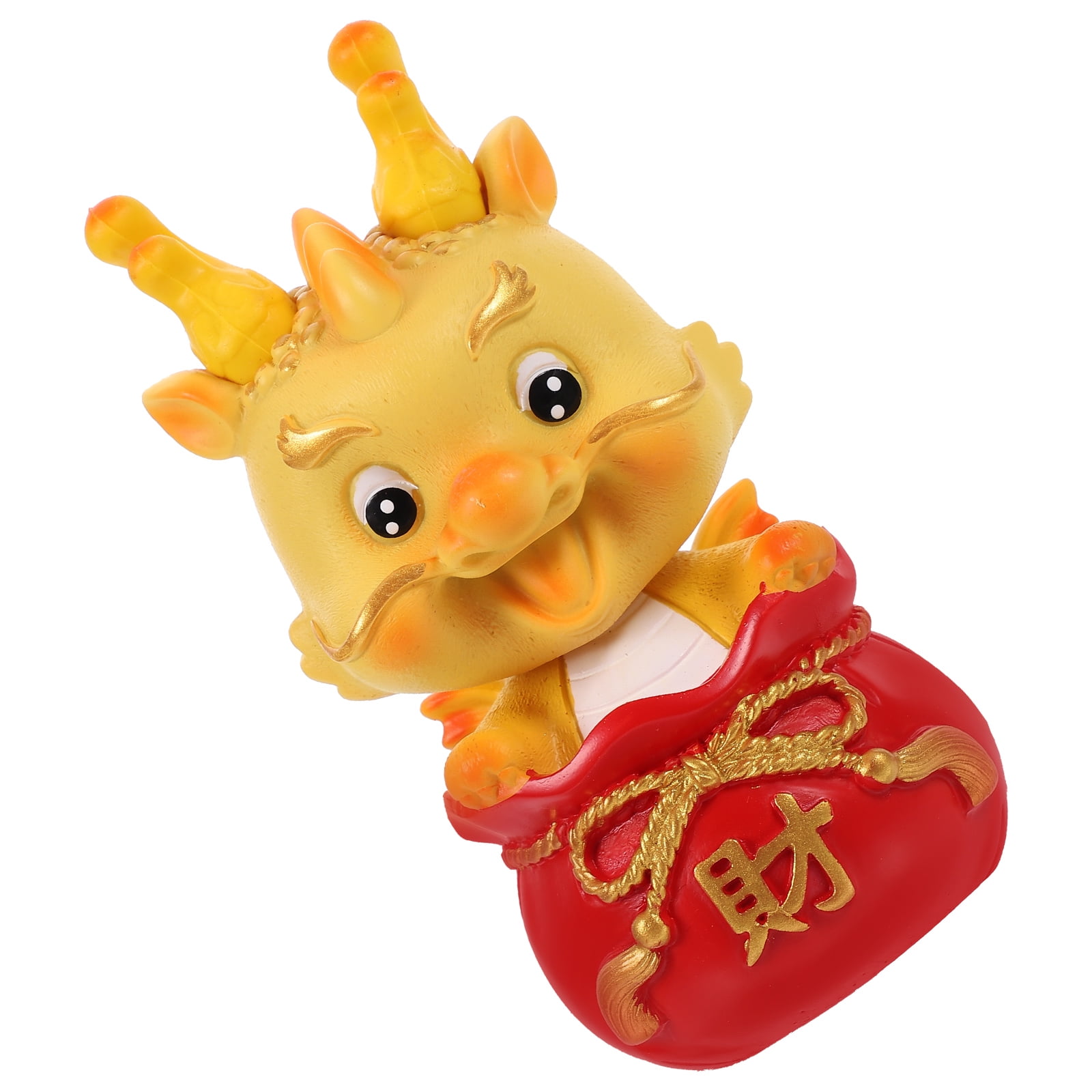 WRISTBIQUE 3Pack Small Dragons Figurines Chinese Resin Dragon Craft for ...