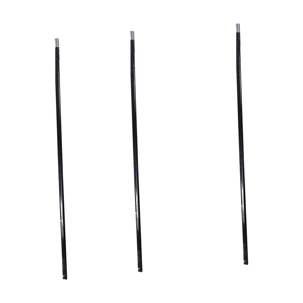 WRISTBIQUE Iron Truss Rods for Guitar Black 3Pcs 16.5x0.4x0.4in ...
