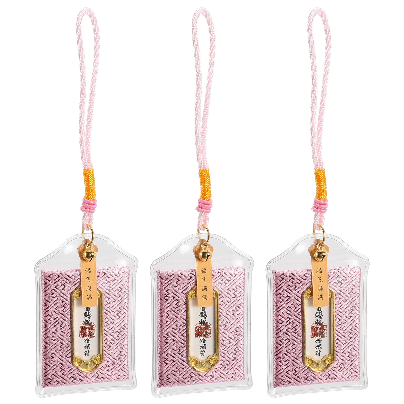 WRISTBIQUE 3Pcs Japanese Style Fortune Bags Plastic Design For Home And ...