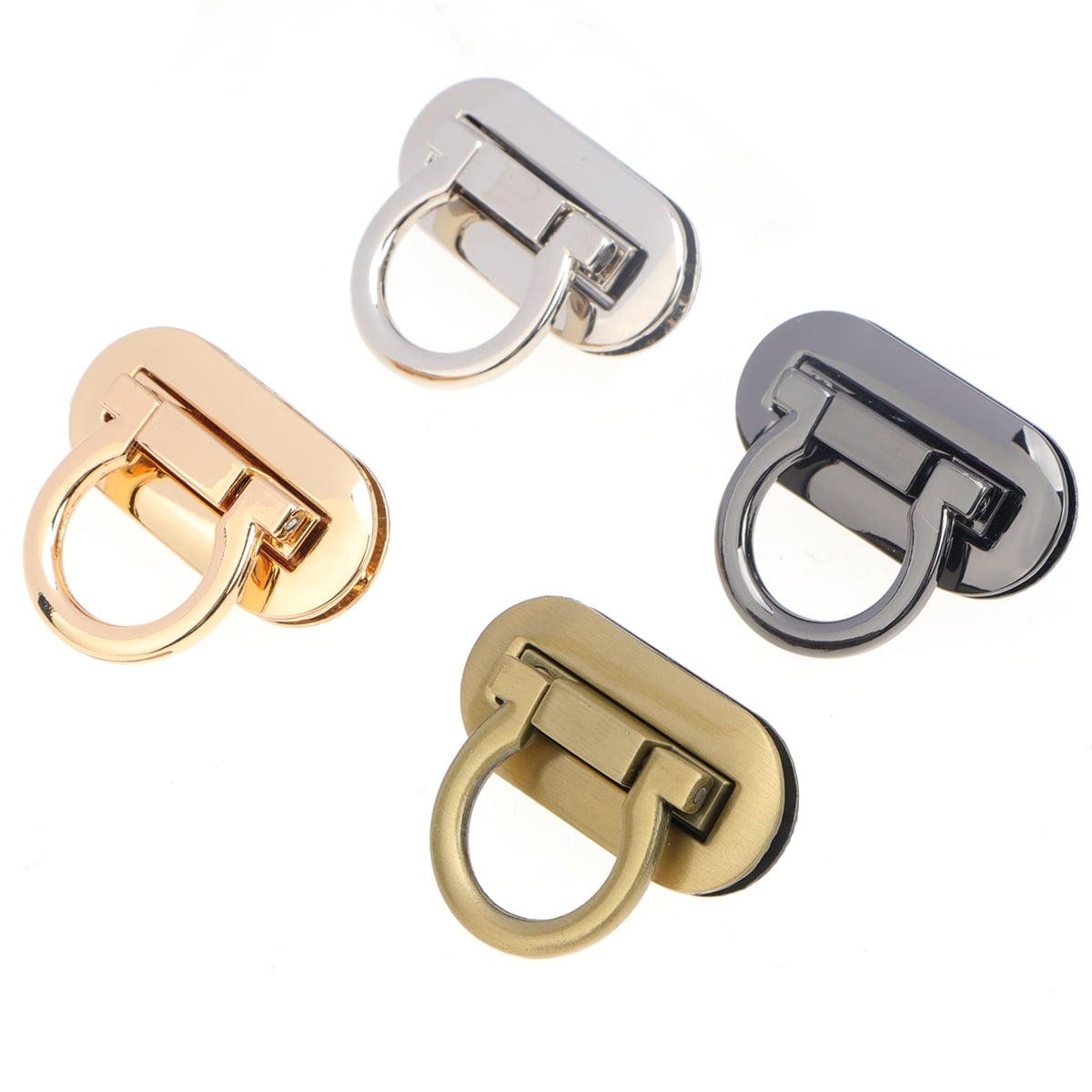 WRISTBIQUE 4Pcs Closure Clasp Lock for Luggage and Diy Bag Projects ...