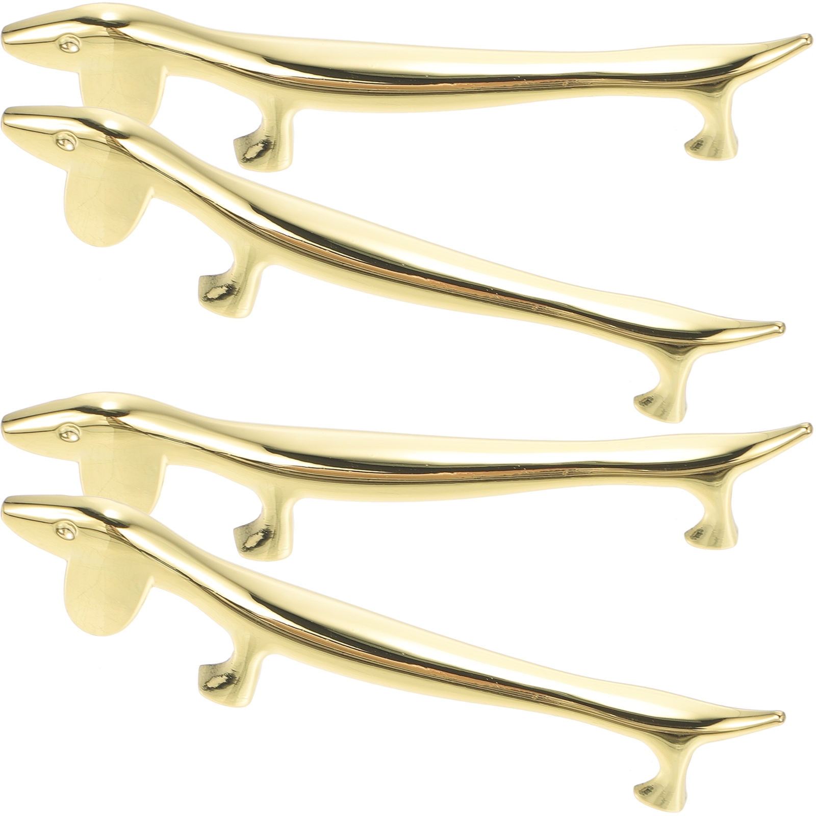 WRISTBIQUE 4Pcs Delicate Chopstick Stands Golden Stainless Steel for ...