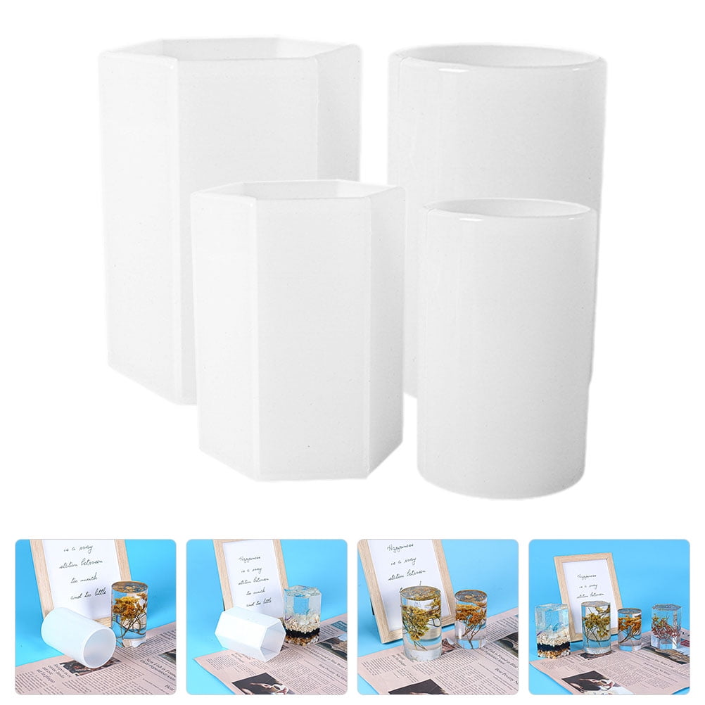 WRISTBIQUE Handicrafts Production Molds White Silicone 4Pcs 9X5CM ...