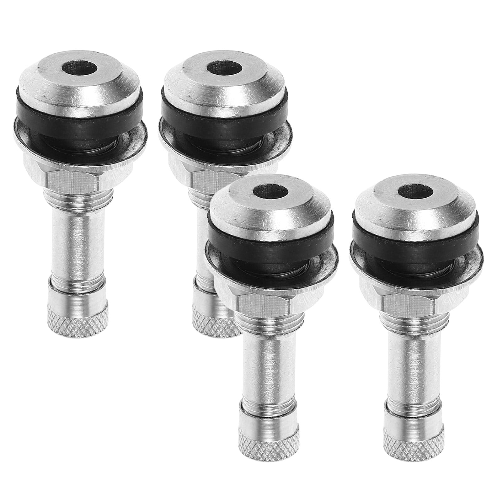 WRISTBIQUE 4Set Wheel Tire Valves Stem Rubber Copper For Vehicle ...