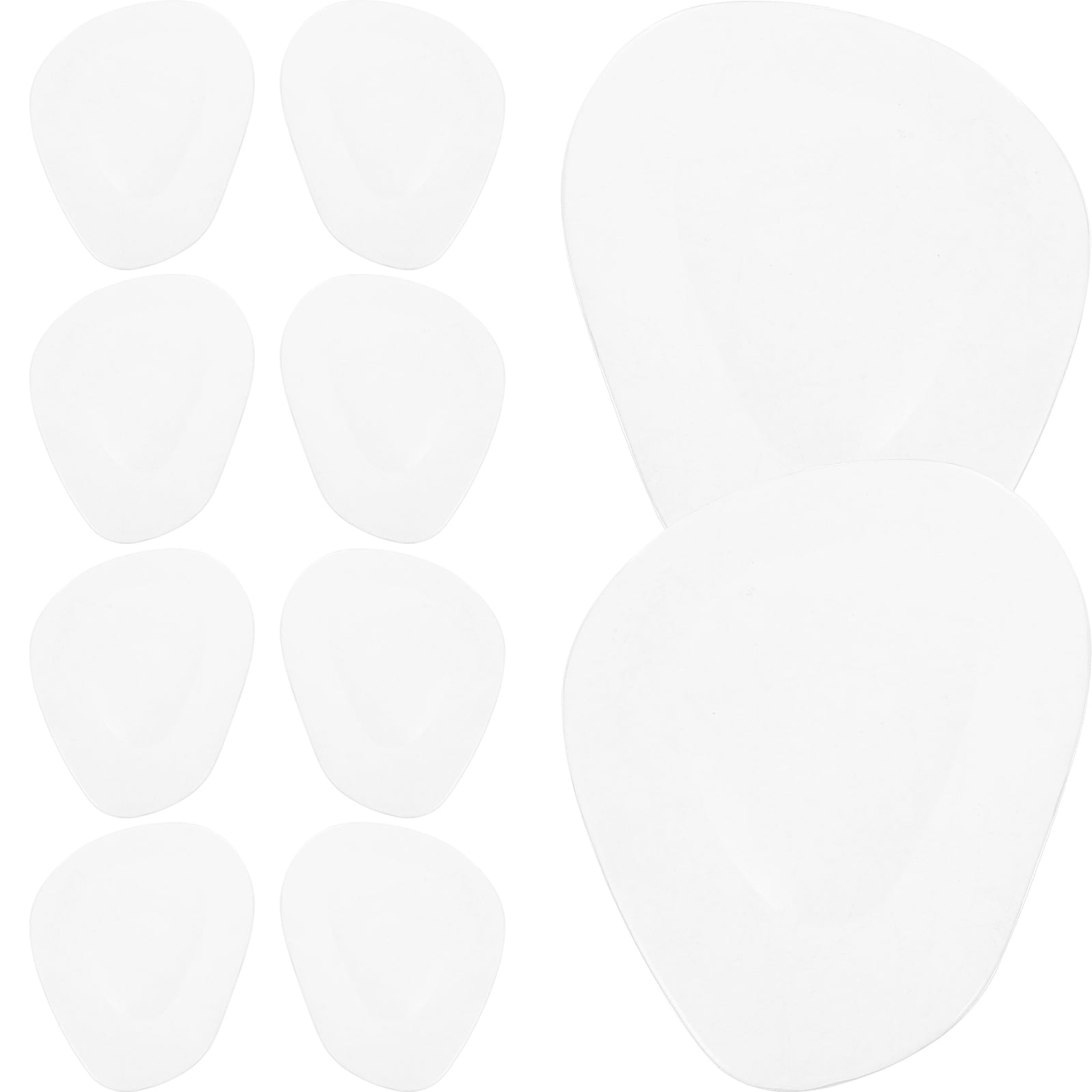 WRISTBIQUE Forefoot Gel Insoles for Women Shoes Anti Slip 5 Pairs 3.3x2 ...