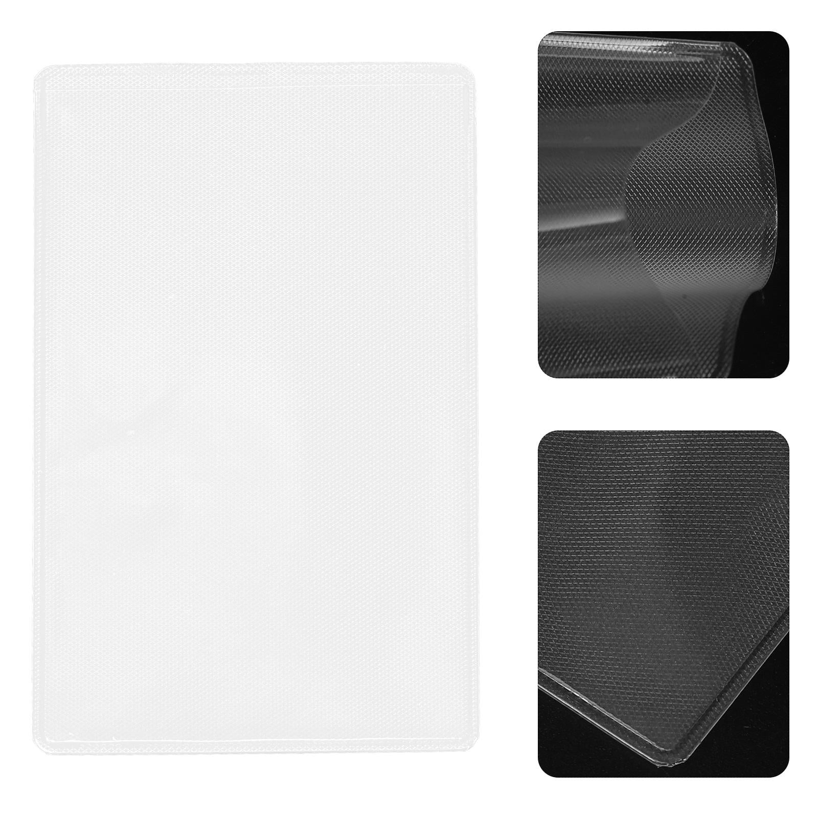 WRISTBIQUE 5pcs Clear Card Holders Lightweight Business Card Protectors ...