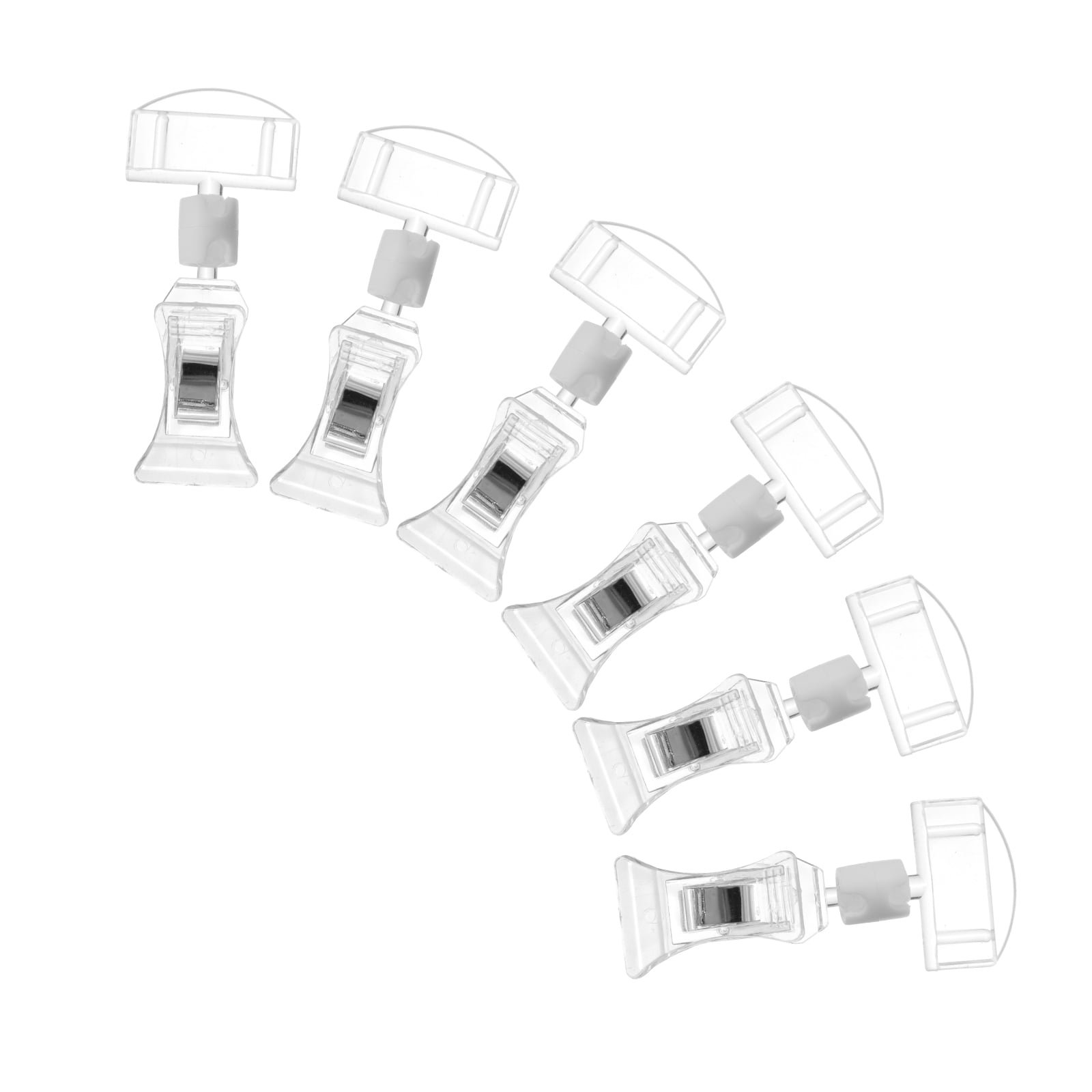 WRISTBIQUE 6Pcs Display Stand Merchandise Sign Display Clip Holder ...