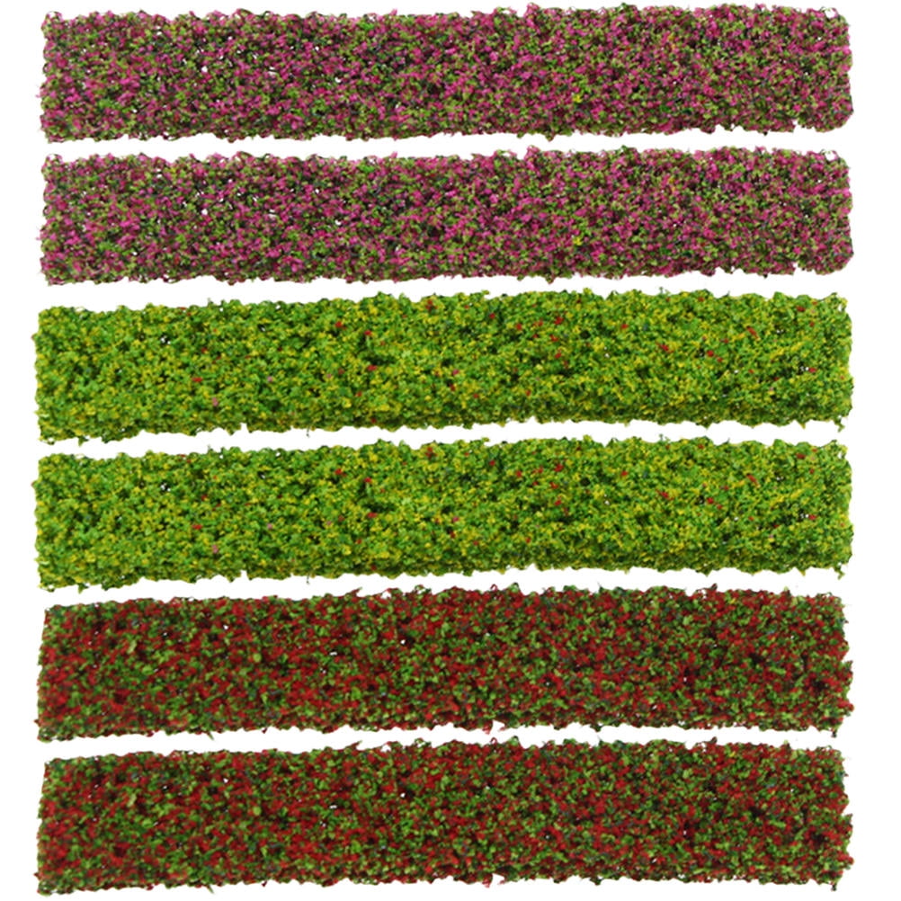 WRISTBIQUE 6Pcs Miniature Flowers Colourful Miniature Model For Children And Hobbyists In Diy ...