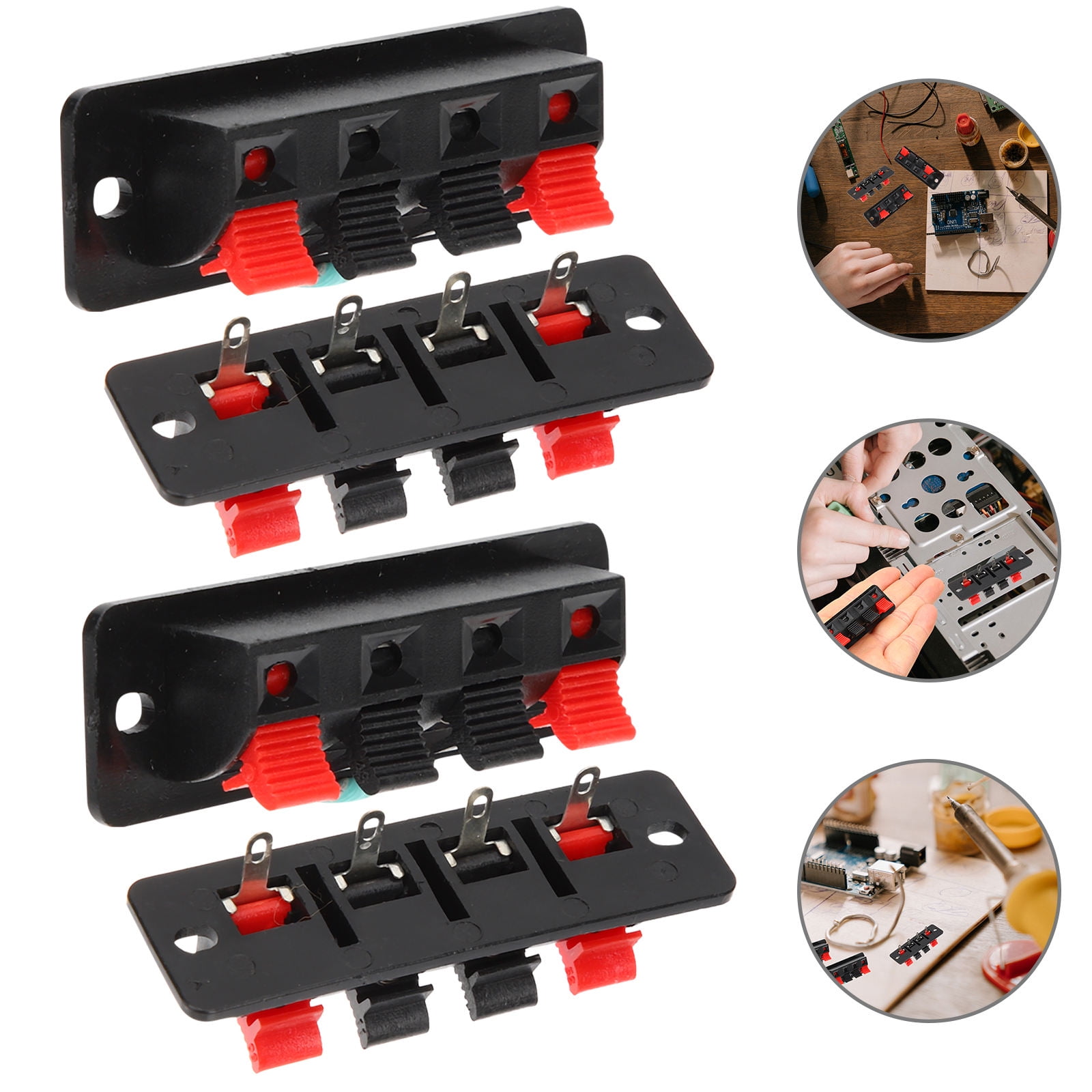 WRISTBIQUE Reliable Speaker Terminal Connectors for Various Electronic ...