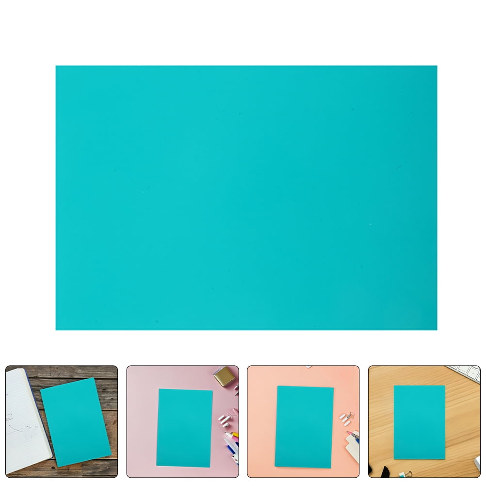 WRISTBIQUE 6pcs Printmaking Engraving Board PVC Sky-blue Rectangular ...