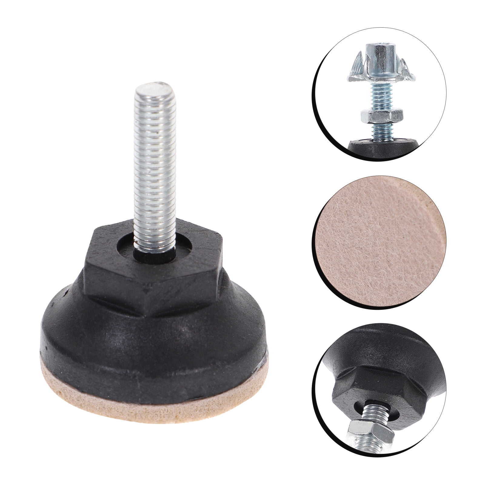 WRISTBIQUE 8Pcs Adjustable Furniture Feet Levelers for Restaurant ...