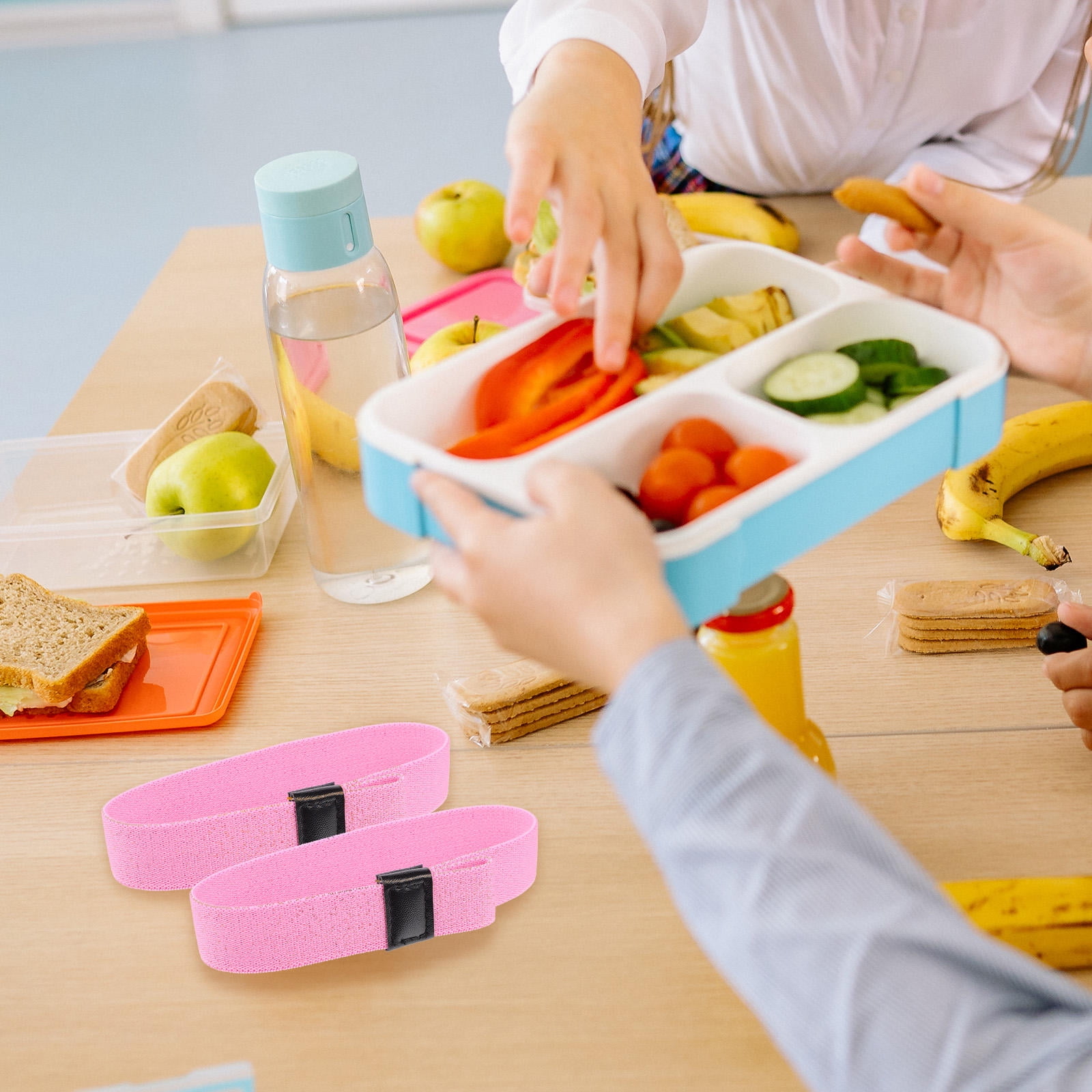 WRISTBIQUE Elastic Box Bands Straps Portable 8Pcs - Walmart.com