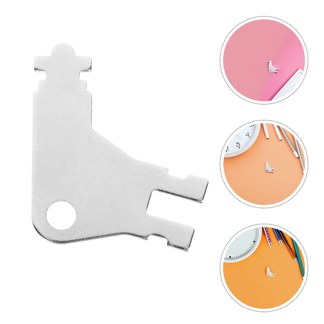 WRISTBIQUE 8pcs Toilet Paper Dispenser Key Universal Steel Transparent ...