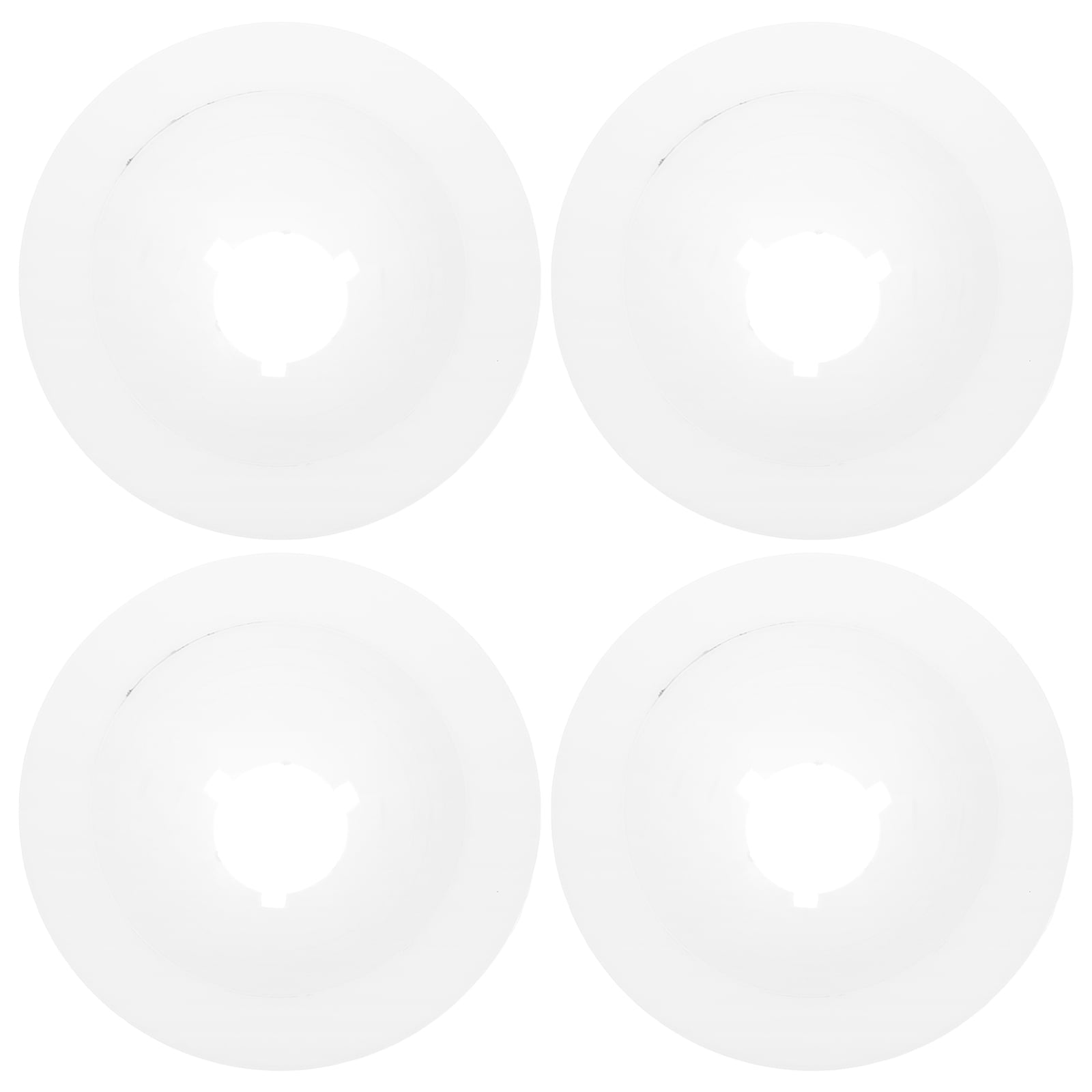 WRISTBIQUE Adjustable Bouquet Holder for Diy 4Pcs White Plastic Round ...