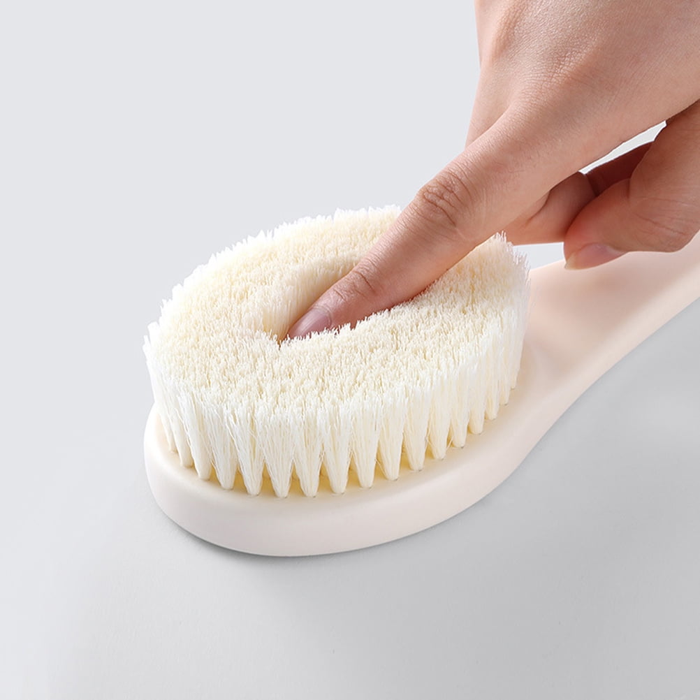 WRISTBIQUE Back Brush For Shower 1Pack 39X6X6CM White Long Handle ...