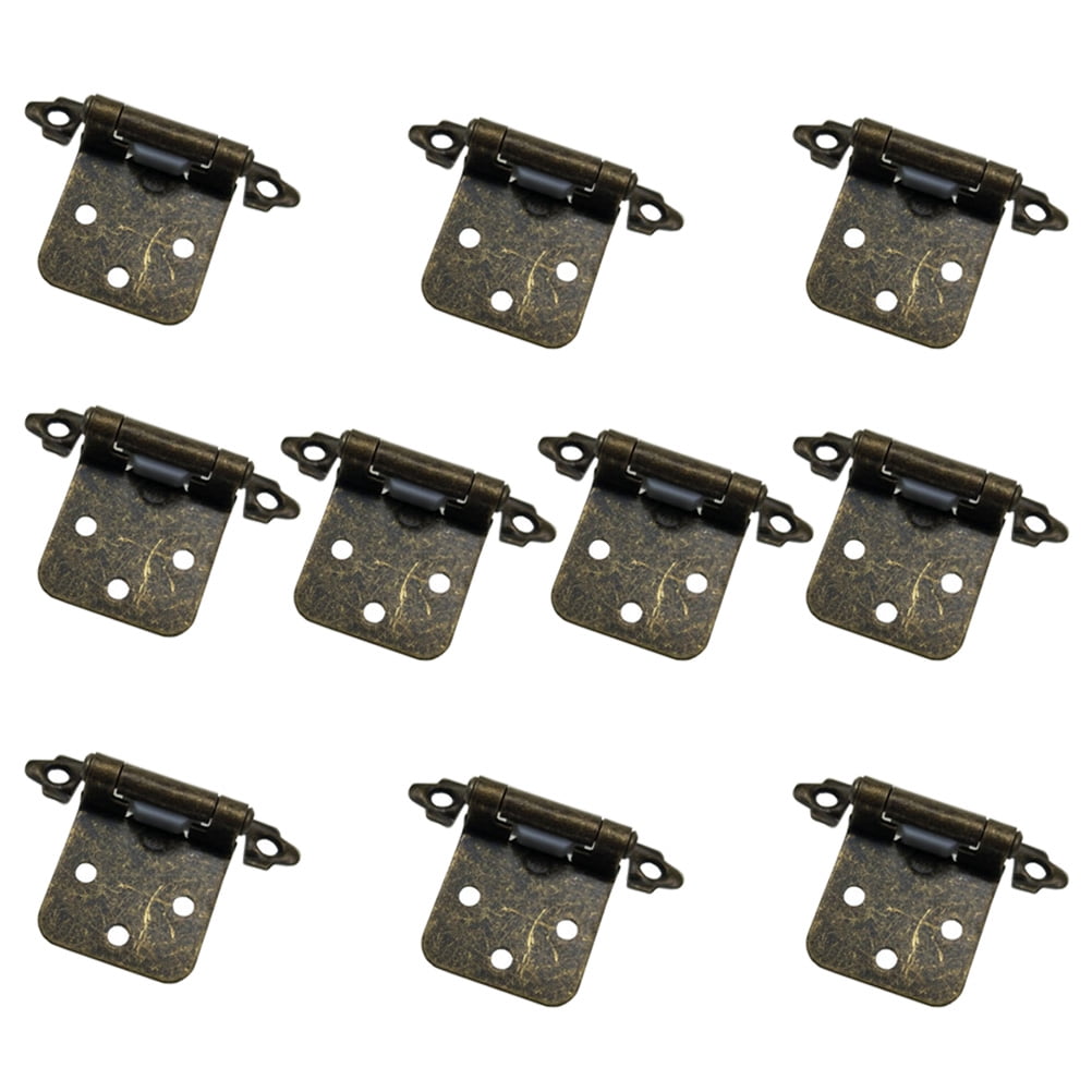 WRISTBIQUE Cabinet Door Hinge 10Set with Spring Loaded Mechanism for ...