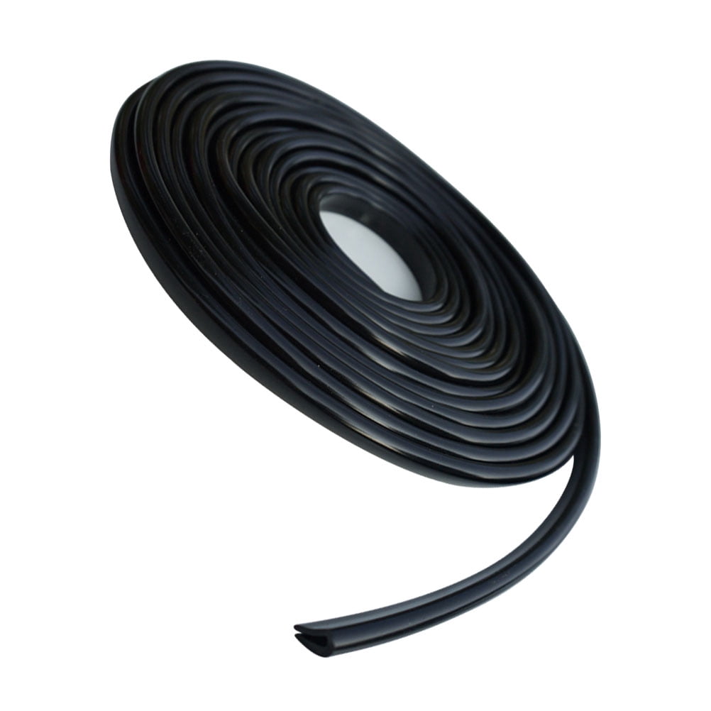 WRISTBIQUE Car Door Edge Trim Molding in Black PVC with Thin and Slim ...