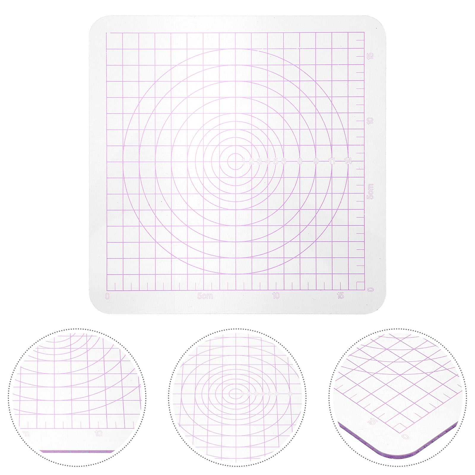 WRISTBIQUE Clay Modeling Board Acrylic Clear Board 1Pcs for Clay ...