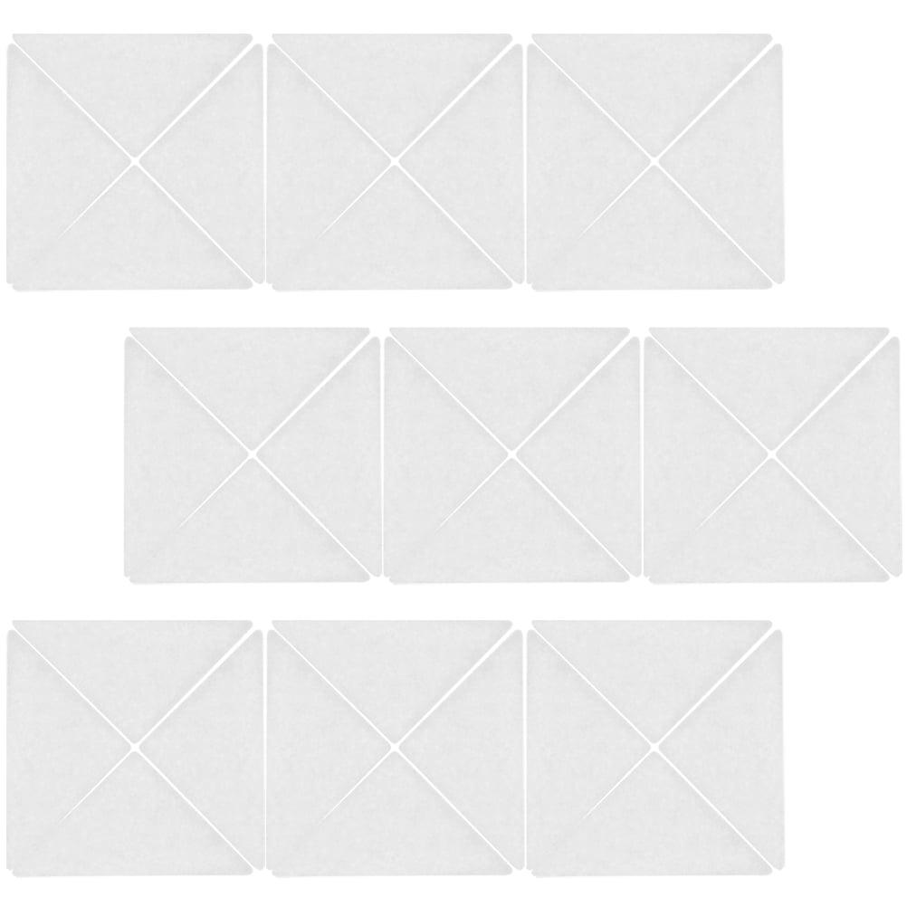 WRISTBIQUE Collar Stays 150Pcs Plastic Triangle Keeps Collar in Shape ...