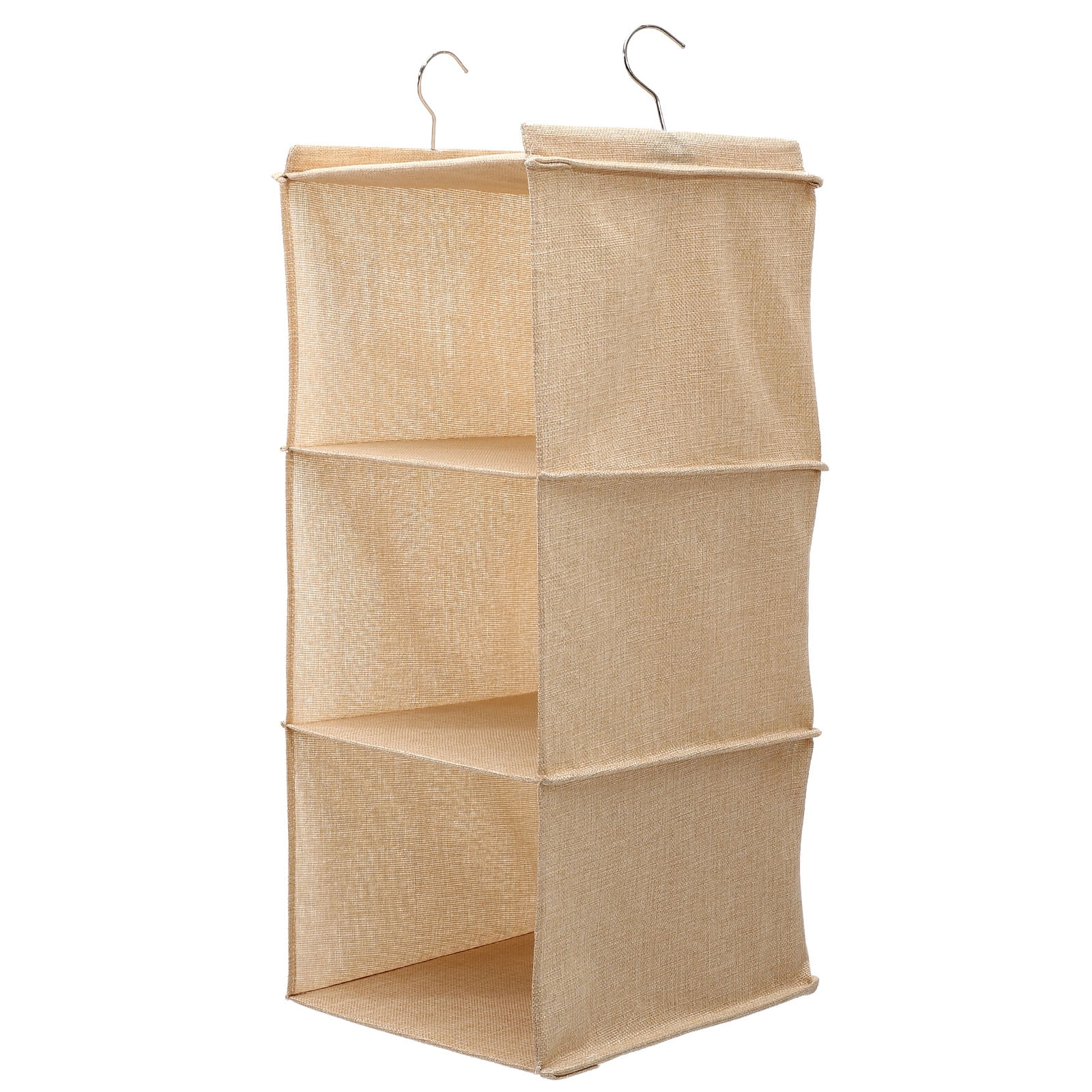 WRISTBIQUE Cotton Linen Closet Organizer for Attic Multi Layer Storage ...