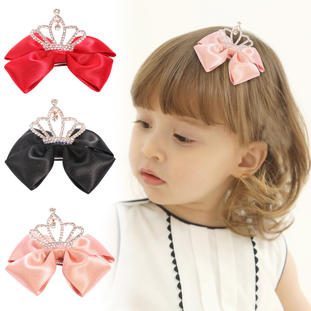 WRISTBIQUE Red Bowknot Hair Barrettes for Hair Decoration Party and ...