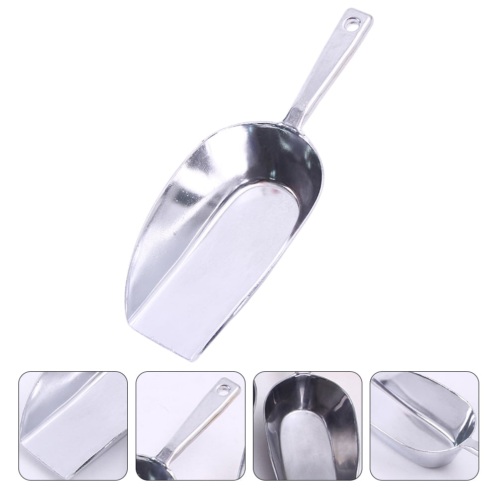 WRISTBIQUE Outdoor Ice Scoop Silver 1Pcs 7.2x2.6x2.0in - Walmart.com