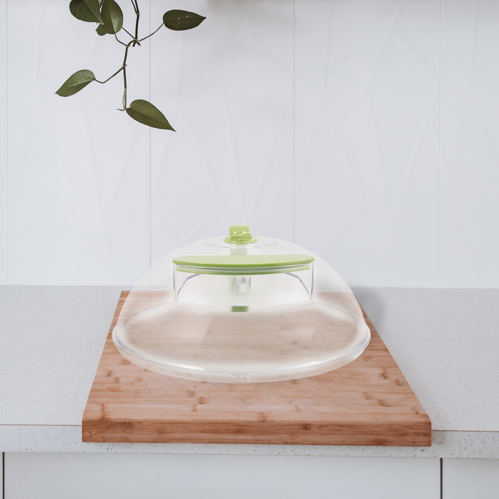 WRISTBIQUE Microwave Food Cover Ventilated Dish Splatter Guard With ...