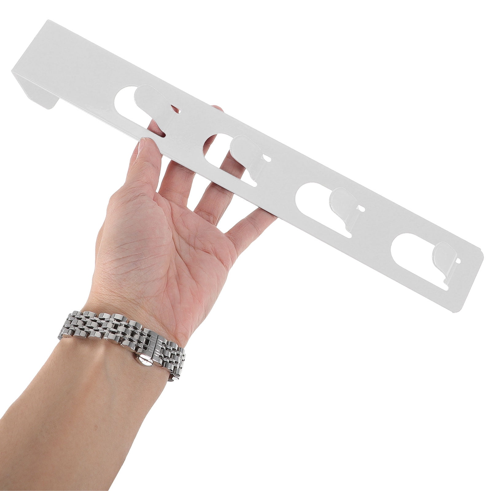 WRISTBIQUE Over The Door Towel Racks 2Pcs White Iron for Bathroom Towel ...