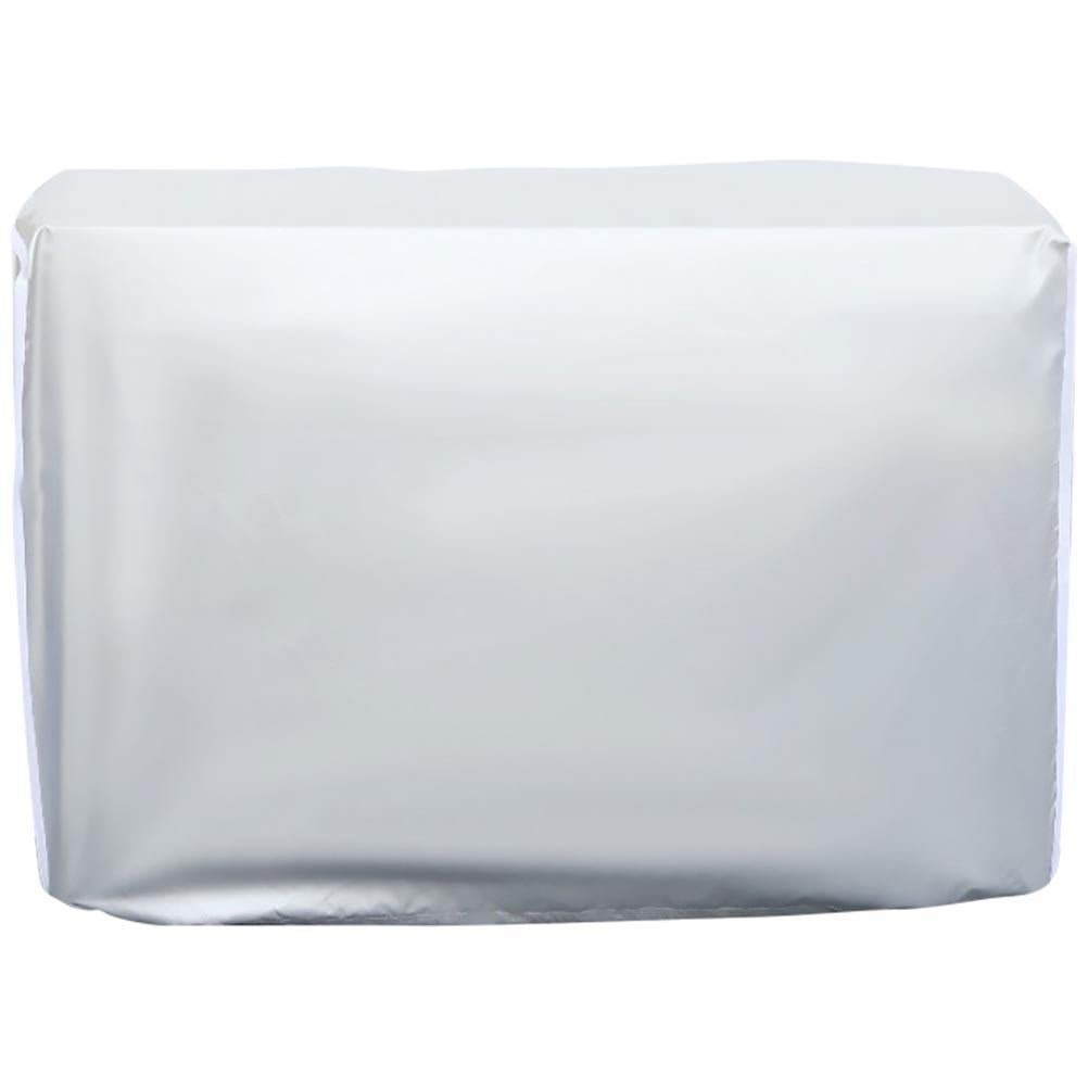 WRISTBIQUE Square Air Conditioner Cover Silver 1Set 37X29X16in ...