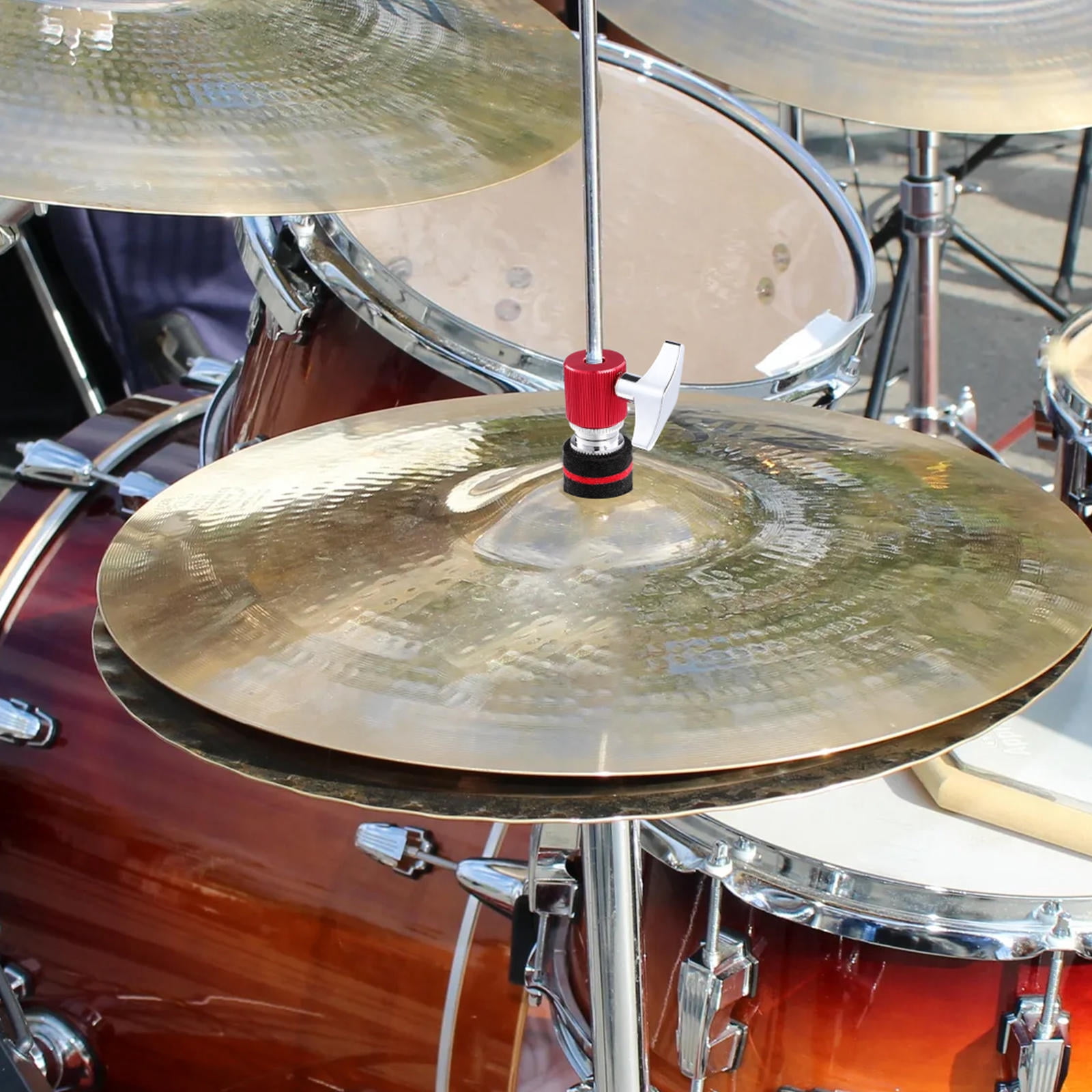 WRISTBIQUE Quick Release Hi Hat Clutch Stainless Steel Drum Accessories ...