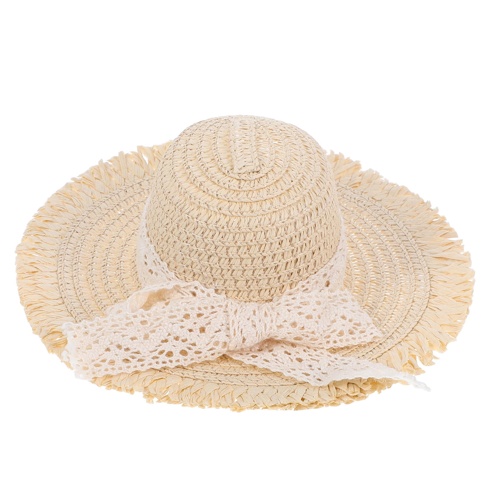WRISTBIQUE Simulated Straw Hats: Elegant Beige Mini Formal Hat ...