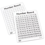 Write-On/Wipe-Off 120 Number Mats by Didax - Walmart.com