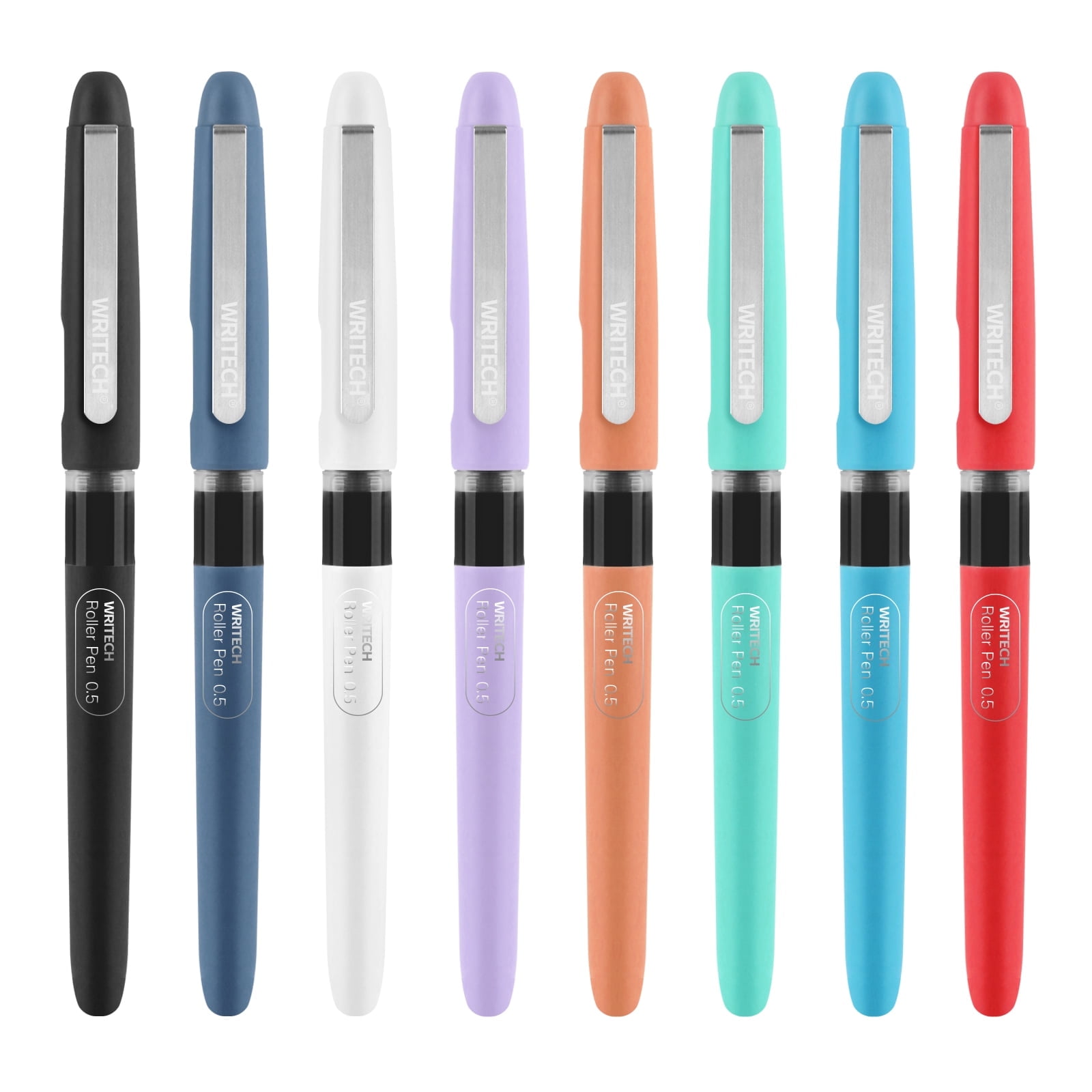 Writech Liquid Ink Rollerball Pen 0.5mm Extra Fine Point Assorted ...