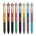 WRITECH Retractable Gel Ink Pens: Multi Colored 2 in 1 Colorful Click ...