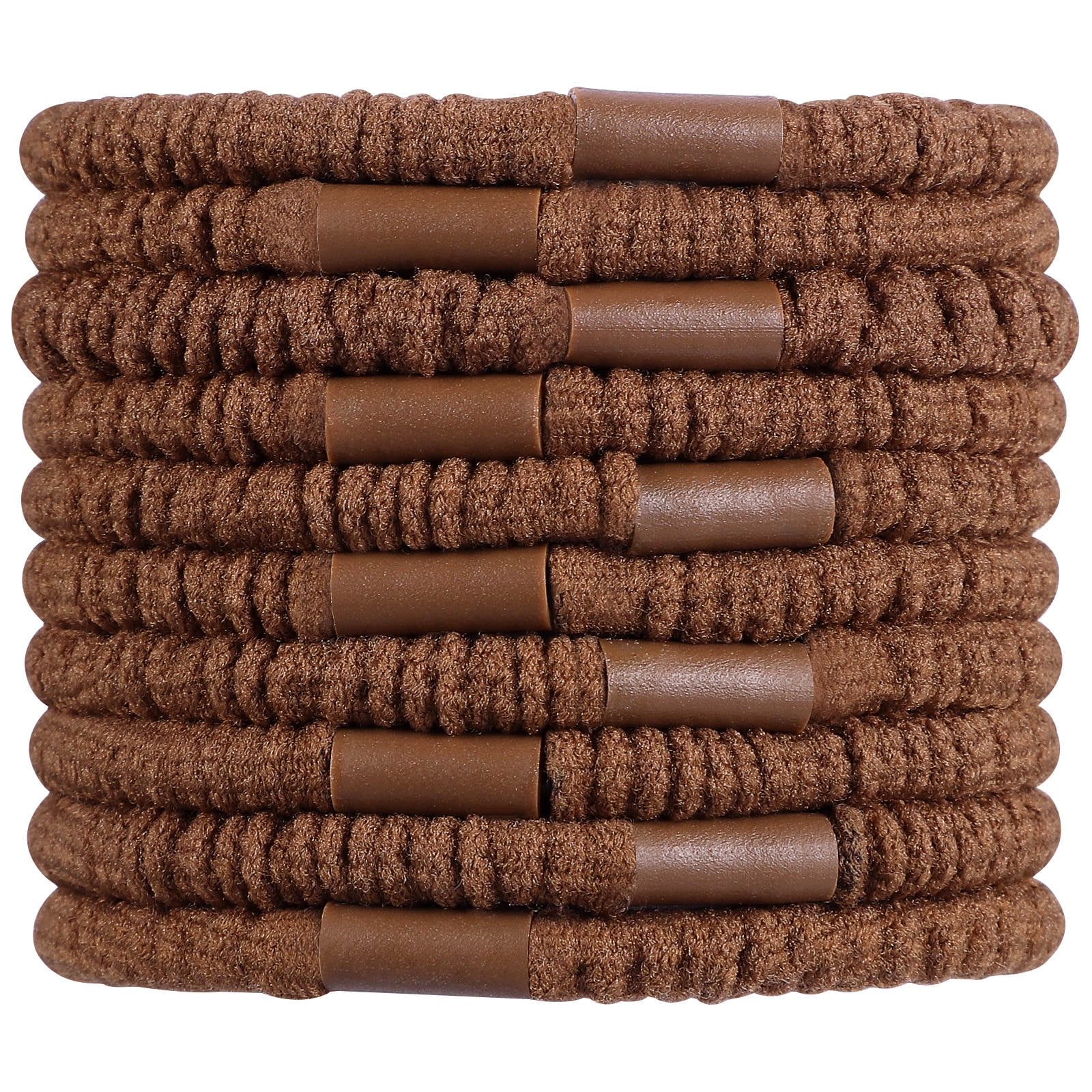 WRITWAA Thick Hair Ties Elastic Band Secure Hold Women Daily Pcs ...