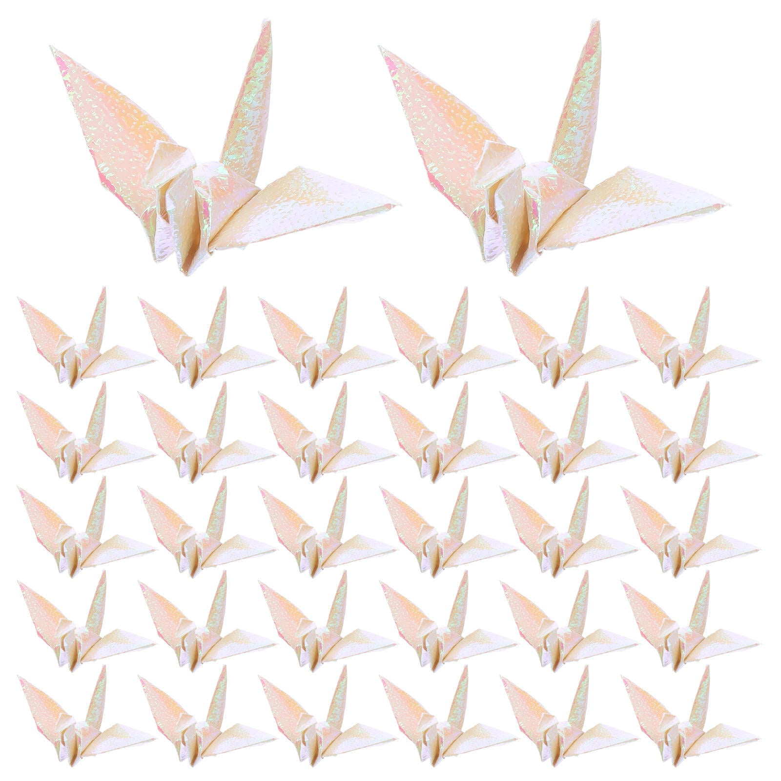 WRITWAA 100PCS Birds Hanging Paper Gars for Baby Shower Activities ...