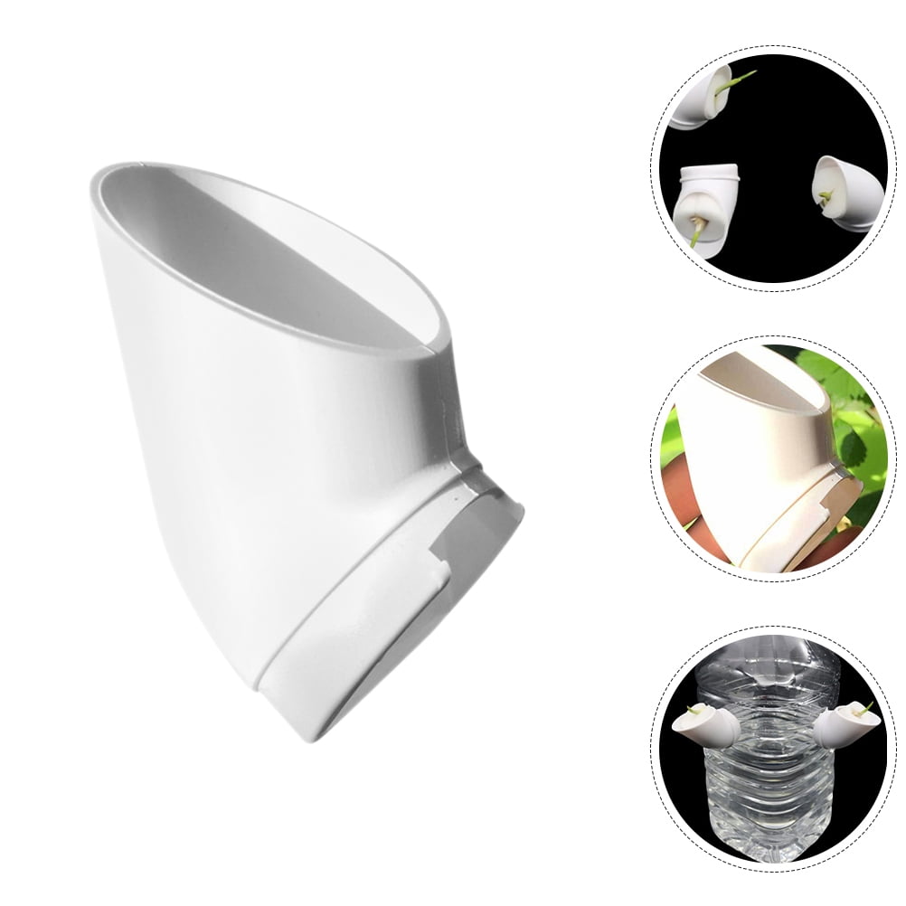 WRITWAA 10Pcs White Plastic Hydroponic Growing Cups for Vertical Tower ...