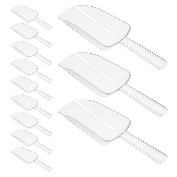 Clear Plastic Scoops