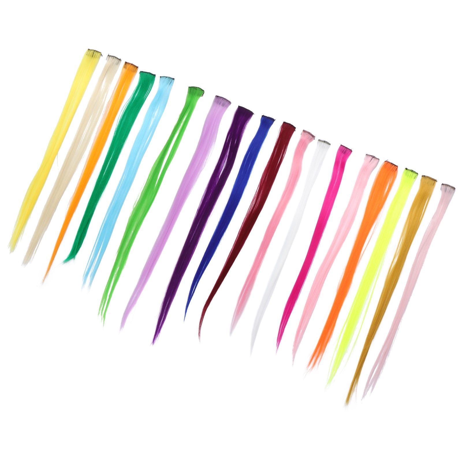 WRITWAA 18pcs Hair Pieces High Temperature Fiber Hair Styling For ...