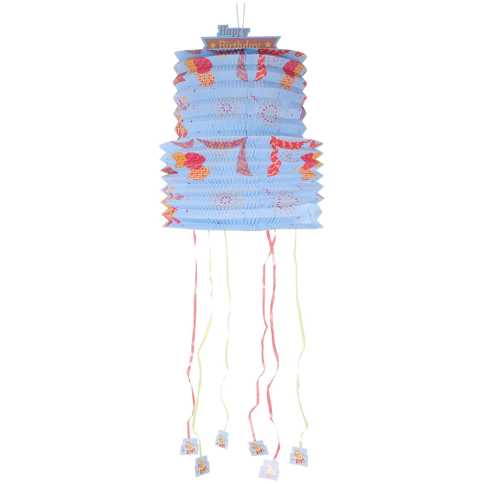 WRITWAA 1Pack Fiesta Party Pinata Assorted Color Horse Lantern Design ...
