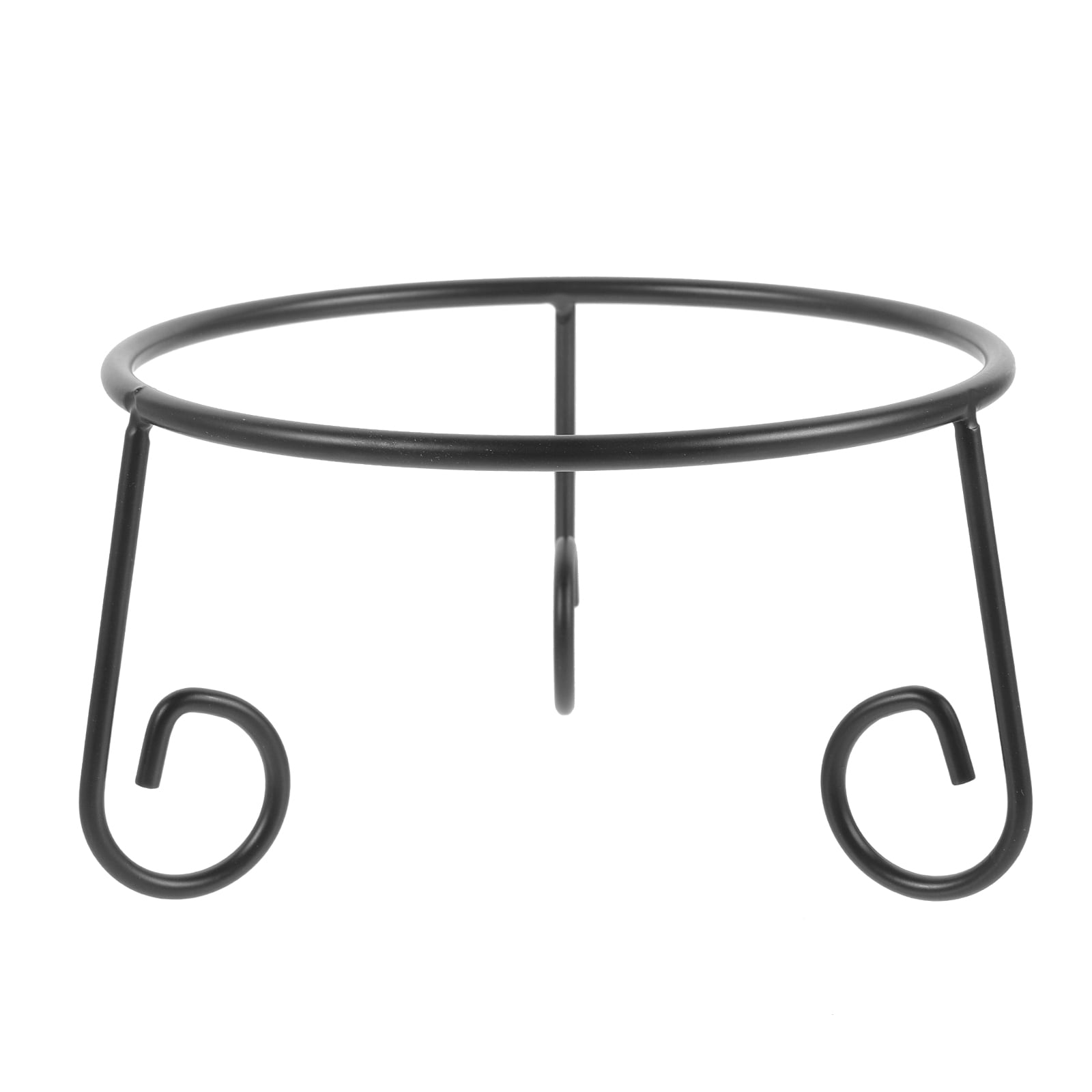 WRITWAA 1Pack Metal Yard Globe Stand with Round Base for Stable Support ...