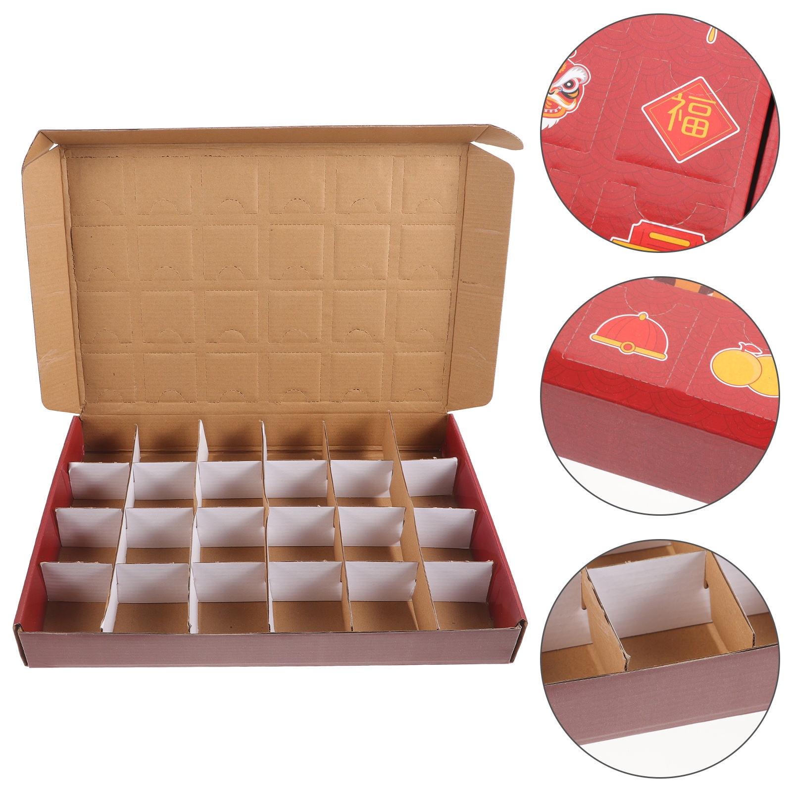 WRITWAA Portable DIY Paper Raffle Box in Multi-Color for Various Events ...