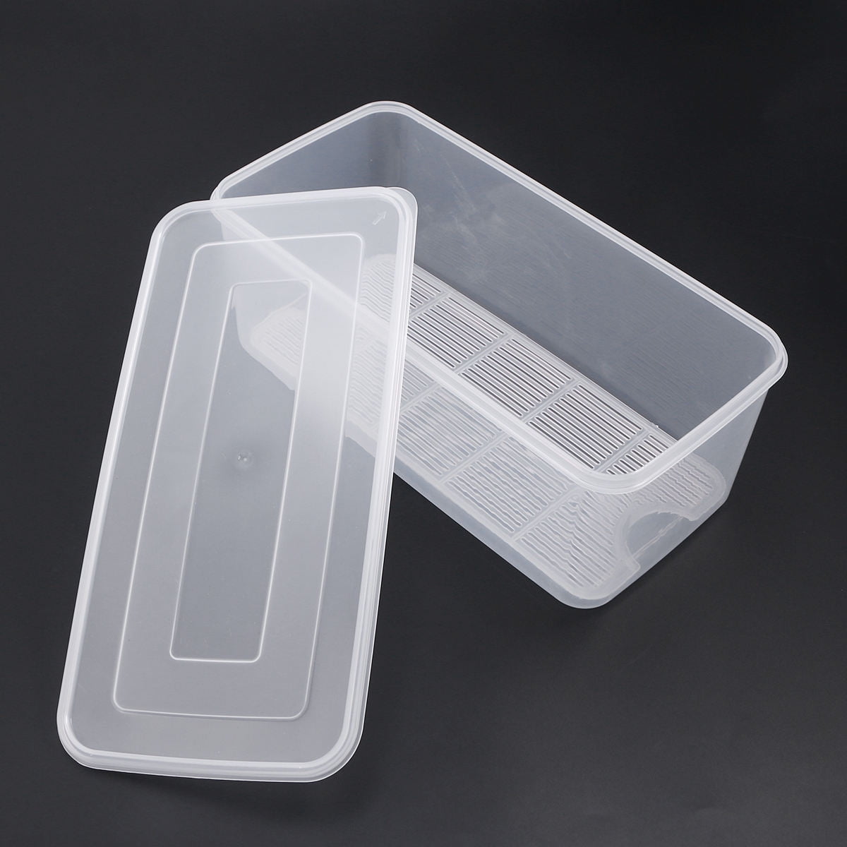 WRITWAA 1Pack Tomato Storage Container for Fridge with Transparent ...