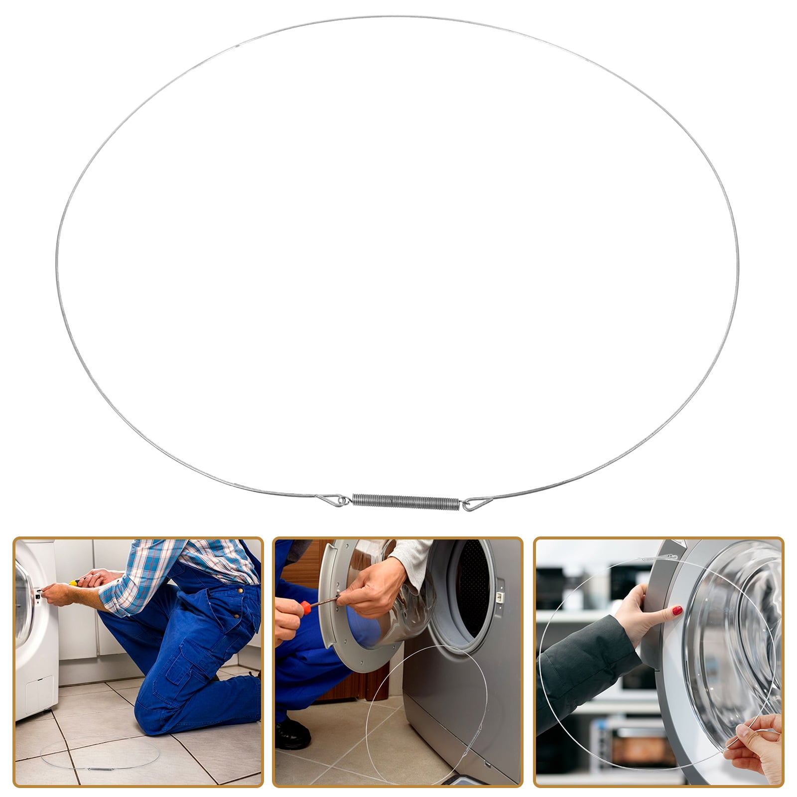 WRITWAA Washing Machine Seal Ring Sealing Clamp for Washer Door Boot ...