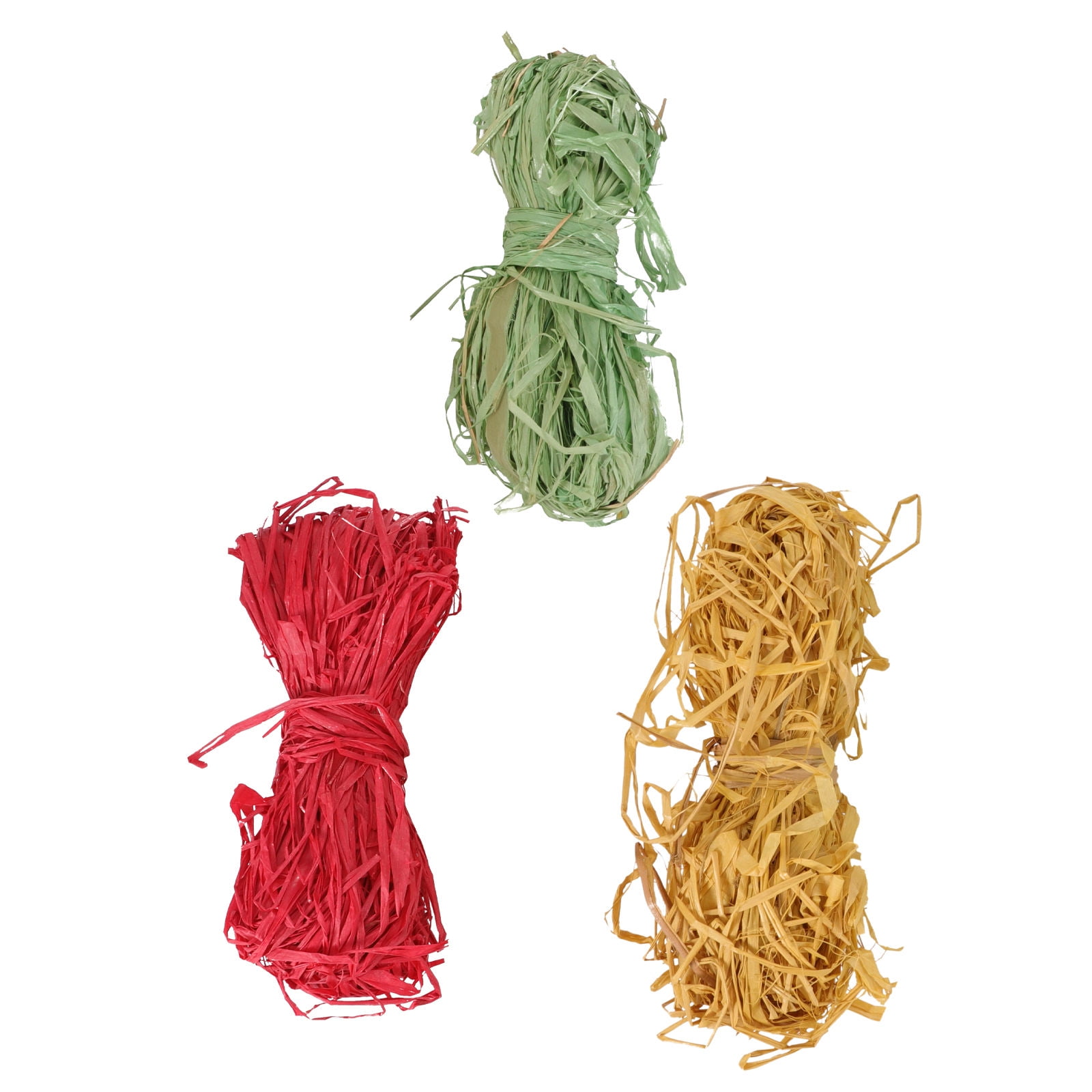 WRITWAA 3 Bundles Raffia Paper Craft Rope For Diy Projects And present ...