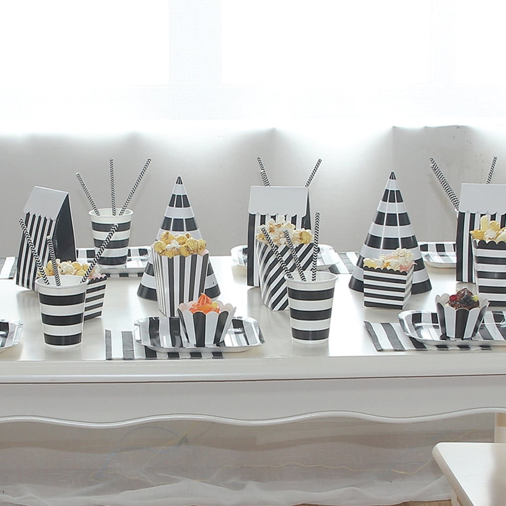 WRITWAA 36Pcs Small Popcorn Buckets Multi Paper Party Favor for Friends ...