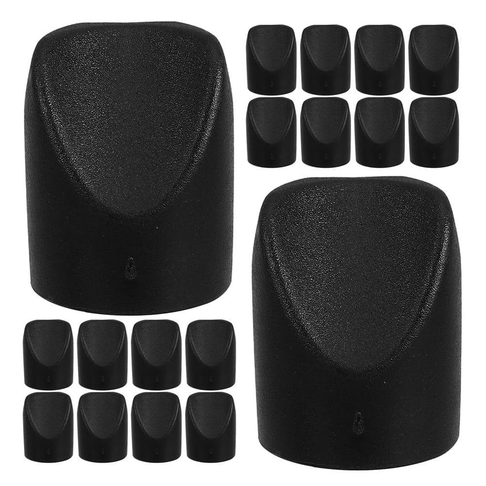 WRITWAA 48pcs Folding Chair Parts Stabilizer Caps Black Nylon ...