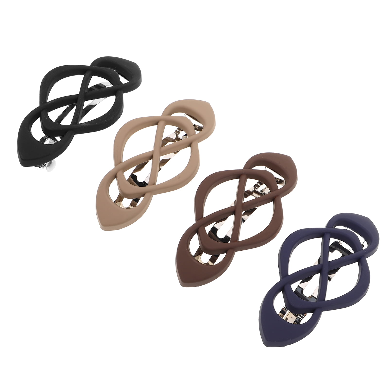 WRITWAA 4pcs Hair Barrettes For Women To Create Hairstyles In Assorted ...