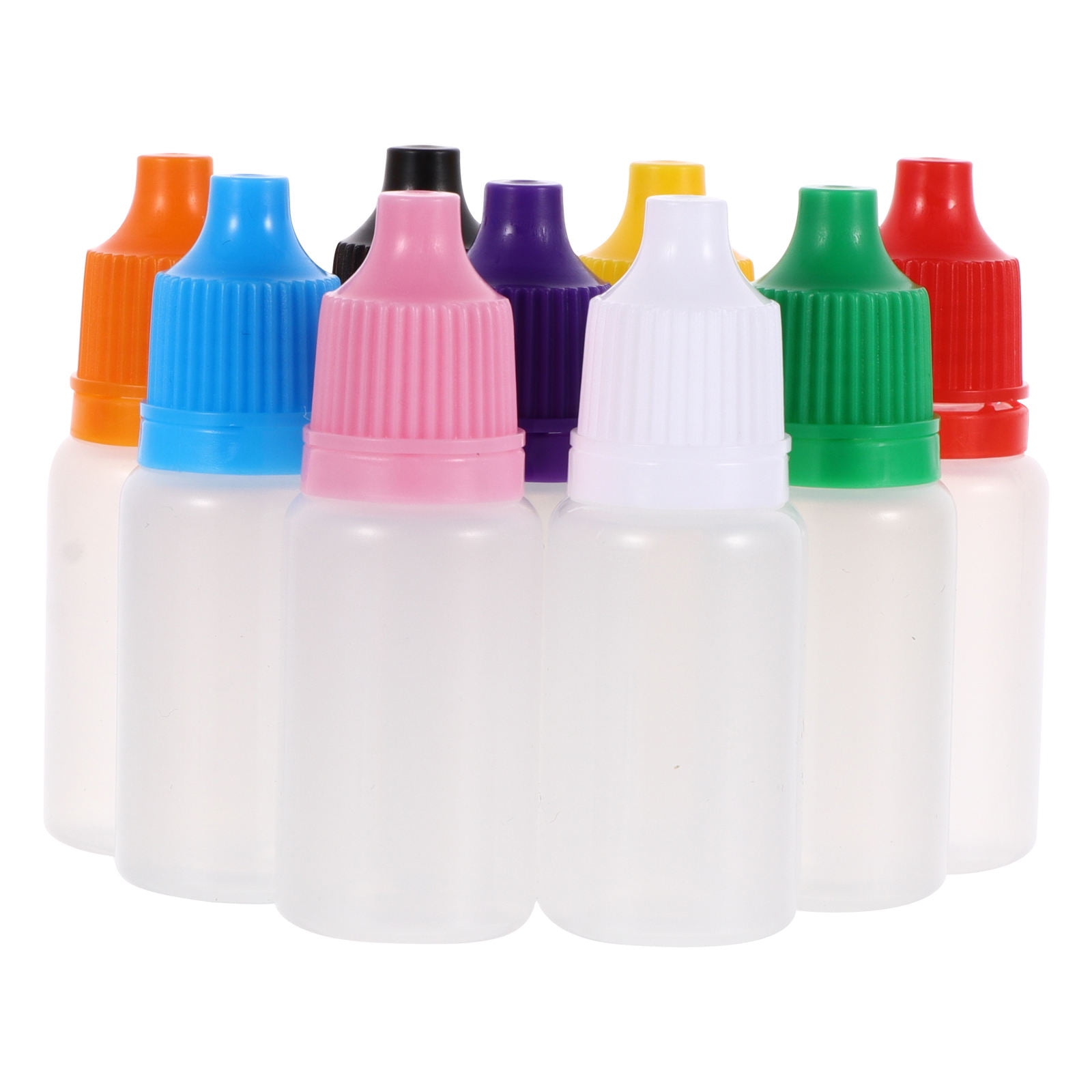 WRITWAA 50Pcs Lab Dropping Bottles Empty Nonleaking Containers for ...