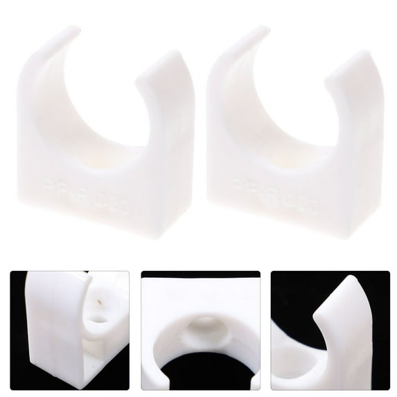 WRITWAA 50Pcs Plastic U Clips Support Durable Tube Holder Clamp for ...
